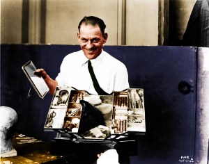 On the Set with Lon Chaney Sr. | OLD HOLLYWOOD IN COLOR