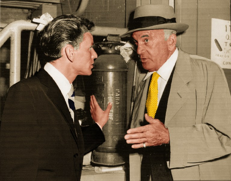 On the Set with Al Jolson | OLD HOLLYWOOD IN COLOR