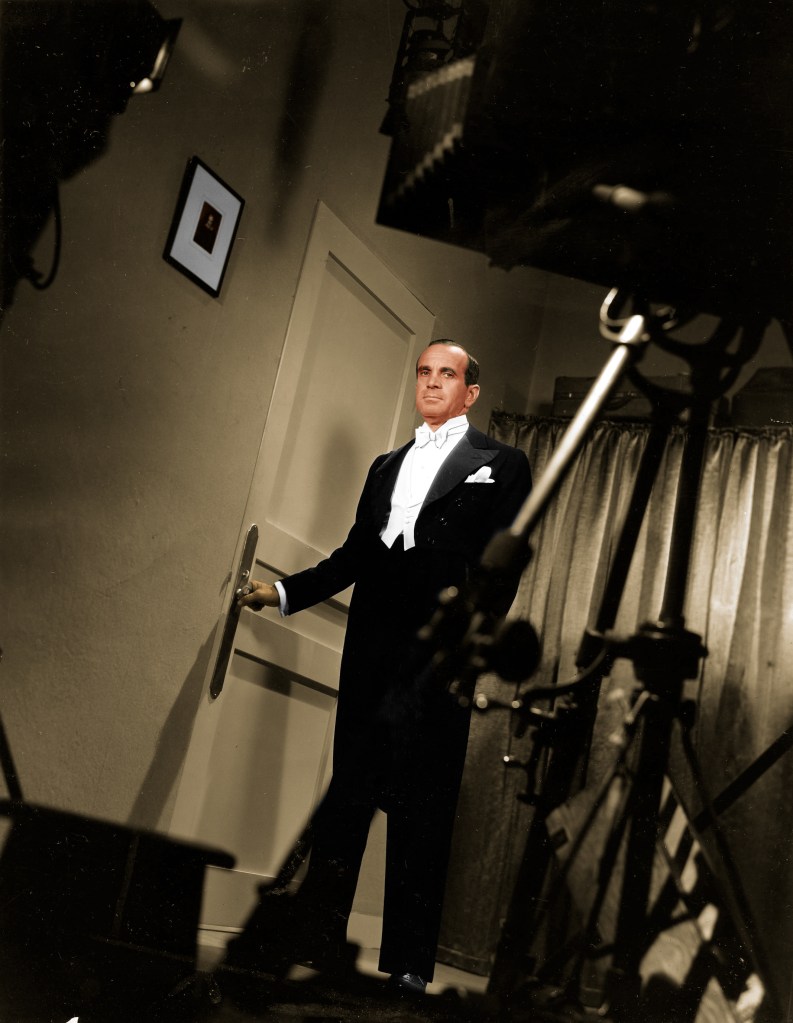 On the Set with Al Jolson | OLD HOLLYWOOD IN COLOR