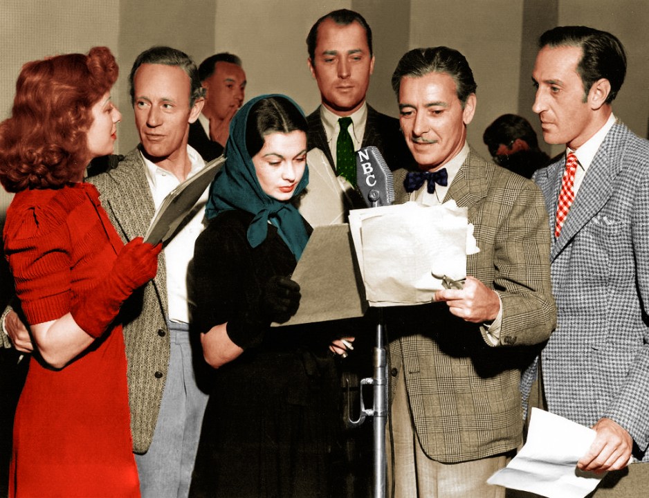 On the Set with Ronald Colman | OLD HOLLYWOOD IN COLOR